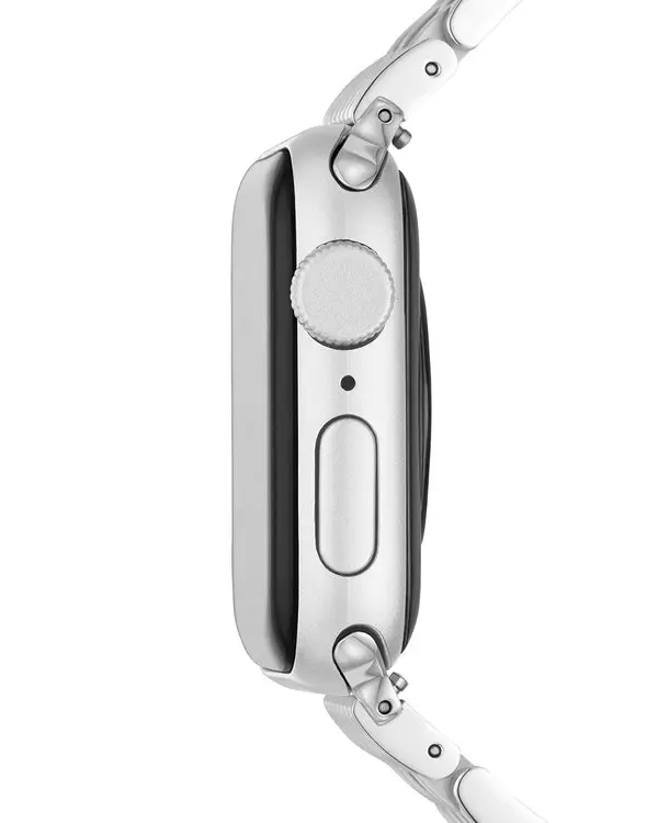 Michele Stainless Steel Bracelet Band For Apple Watch - Chrome