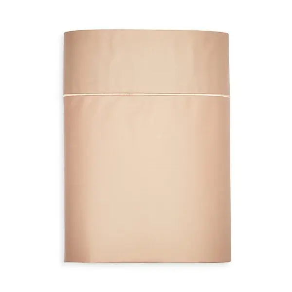 HUDSON PARK COLLECTION 500tc Sateen Wrinkle-resistant King Flat Sheet Exclusive - Sand