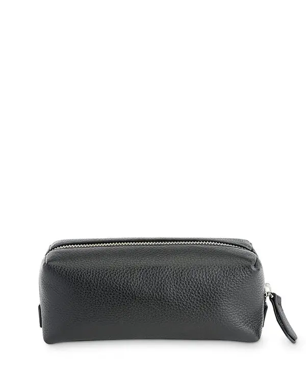 ROYCE NEW YORK Leather Utility Bag - Black