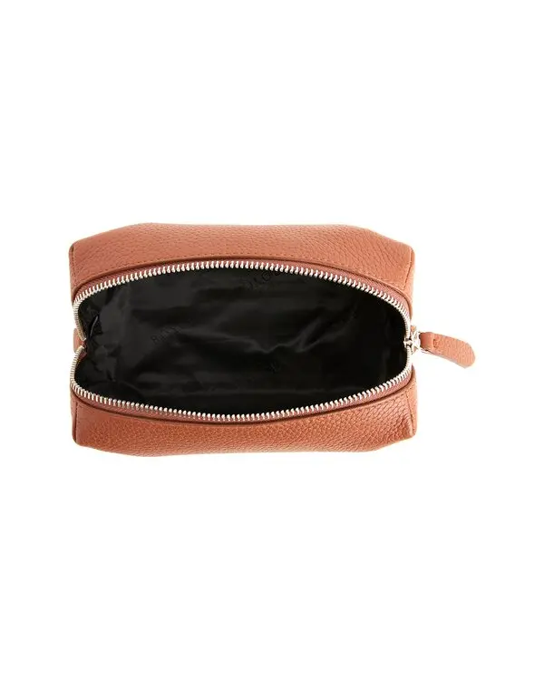 ROYCE NEW YORK Leather Utility Bag - Tan