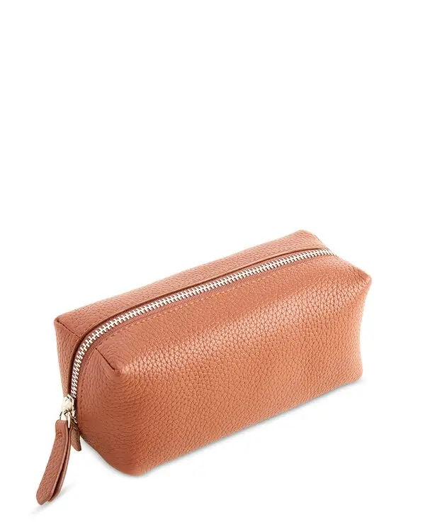 ROYCE NEW YORK Leather Utility Bag - Tan