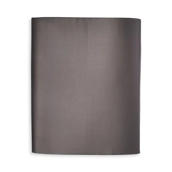 HUDSON PARK COLLECTION 500tc Sateen Wrinkle-resistant King Fitted Sheet Exclusive - Charcoal