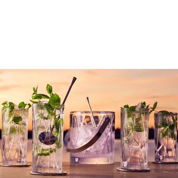 ORREFORS City Double Old Fashioned Glass, Set Of 4
