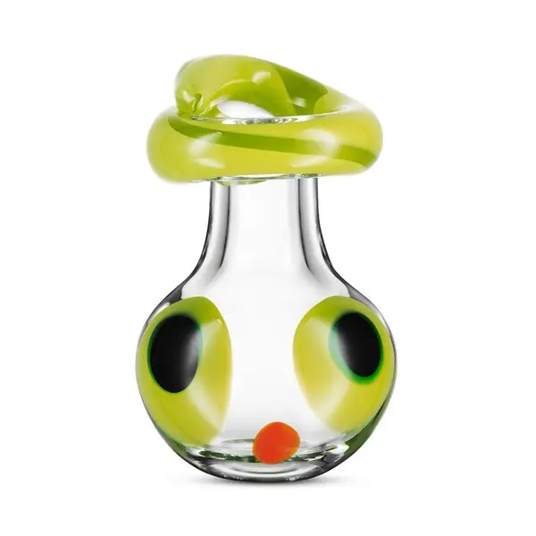 KOSTA BODA What's Up?/nothing Much Glass Sculpture