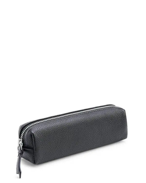 ROYCE NEW YORK Leather Organizational Roll - Black