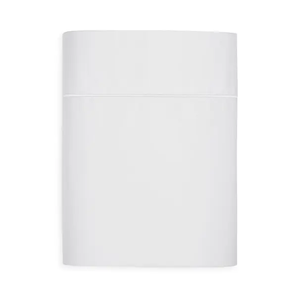 HUDSON PARK COLLECTION 500tc Sateen Wrinkle-resistant Extra Deep Flat Sheet, Queen Exclusive - White
