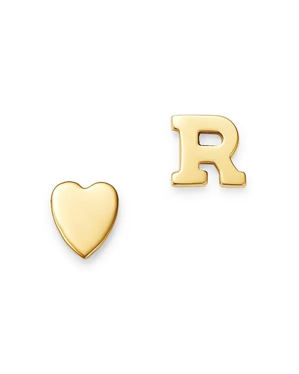 ZOE LEV 14k Yellow Gold Stud Earrings - R/gold