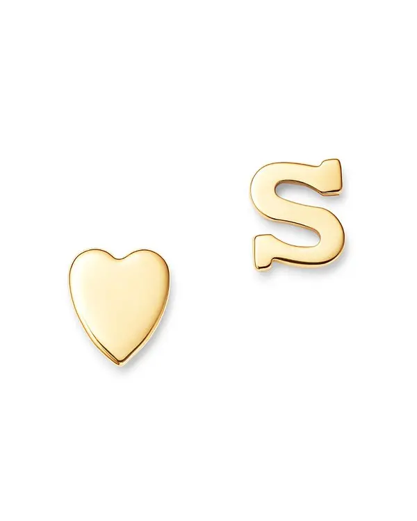 ZOE LEV 14k Yellow Gold Stud Earrings - S/gold