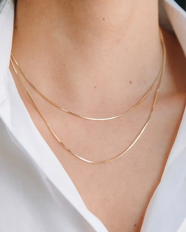 ZOE LEV 14k Yellow Collar Necklace