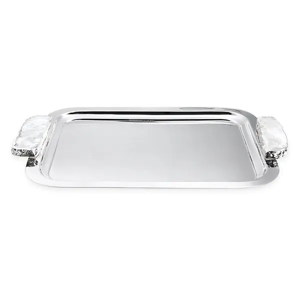 ANNA NEW YORK Gemstone Medium Tray - Silver/crystal