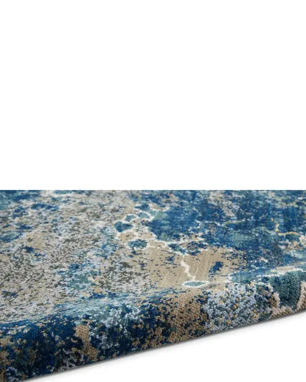 NOURISON HOME Artworks Atw02 Area Rug, 8'6 X 11'6 - Blue/gray