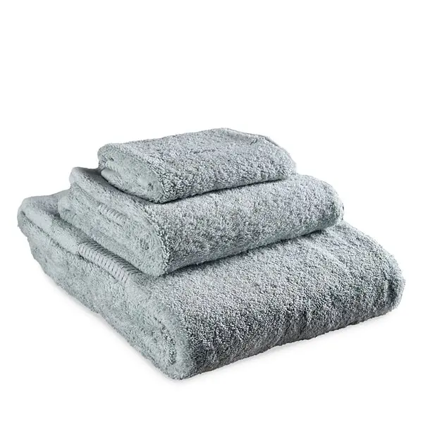 DELILAH HOME Organic Cotton Towels, Set Of 3 - Mineral Green