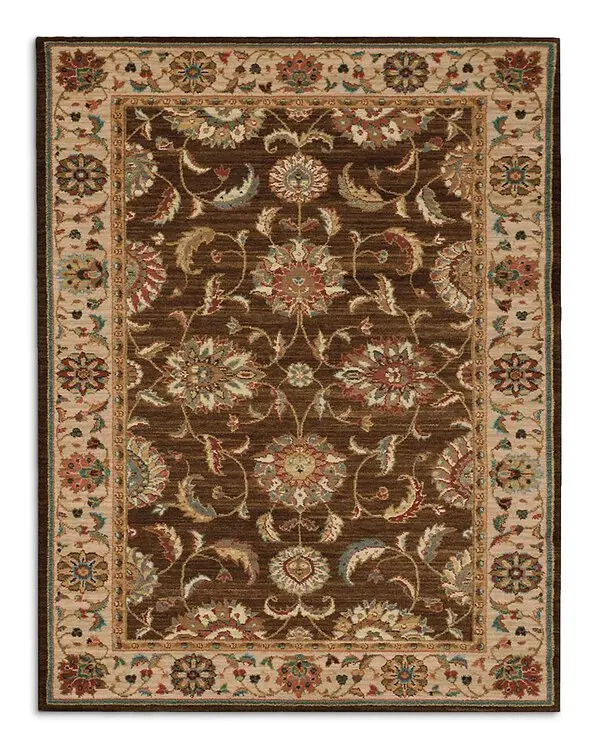 NOURISON HOME Living Treasures Li04 Area Rug, 3'6 X 5'6 - Brown