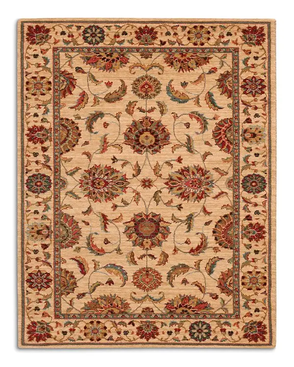 NOURISON HOME Living Treasures Li04 Area Rug, 3'6 X 5'6 - Ivory