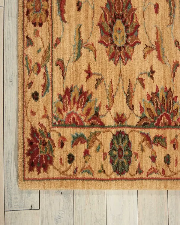 NOURISON HOME Living Treasures Li04 Area Rug, 3'6 X 5'6 - Ivory