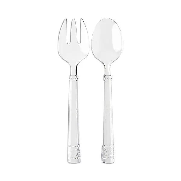 JULISKA Isabella Acrylic Salad Servers, Set Of 2 - No Color
