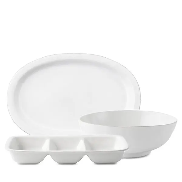 JULISKA Puro 3 Pc Essential Serving Set - Whitewash