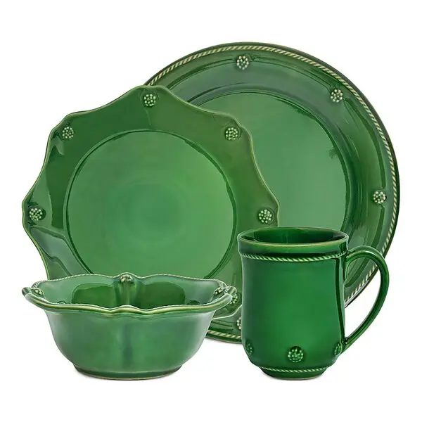 JULISKA Berry & Thread 4 Piece Place Setting - Basil