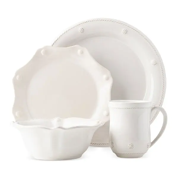 JULISKA Berry & Thread 4 Piece Place Setting - Whitewash