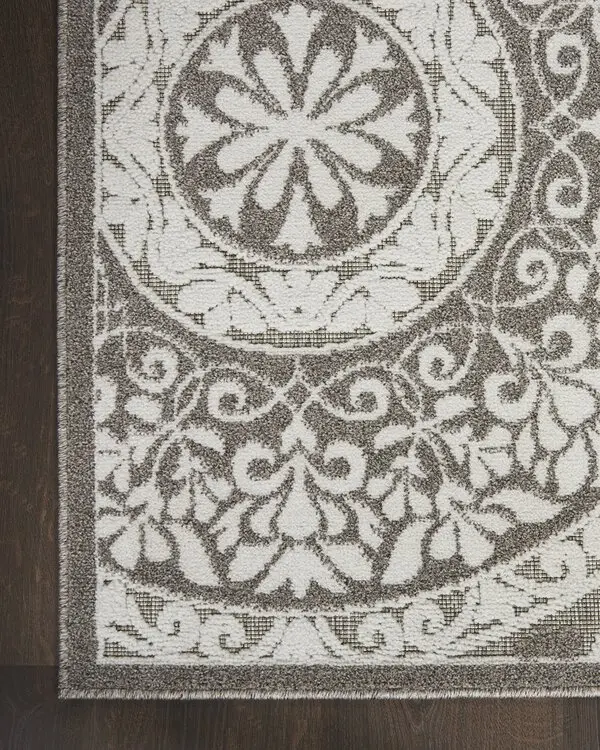 NOURISON HOME Key Largo Klg03 Area Rug, 8'10 X 11'10 - Taupe