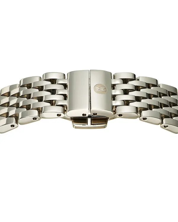 Michele Meggie Diamond Watch - Silver