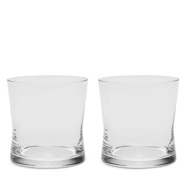 ORREFORS Grace Double Old Fashioned Glass, Set Of 2 - Clear