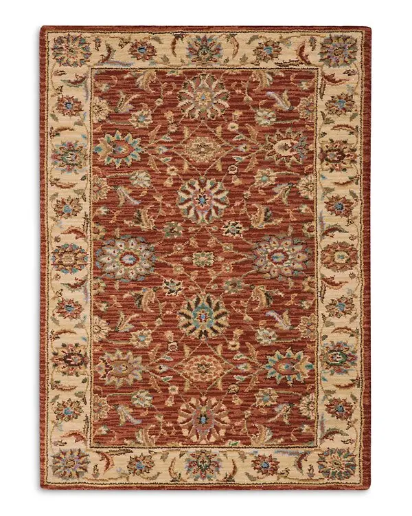NOURISON HOME Living Treasures Li05 Area Rug, 7'6 X 9'6 - Rust