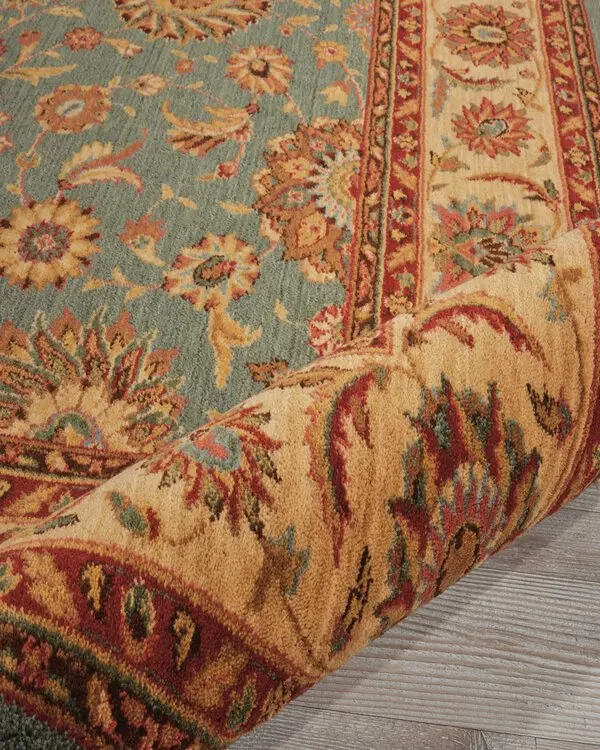 NOURISON HOME Living Treasures Li05 Area Rug, 7'6 X 9'6 - Rust