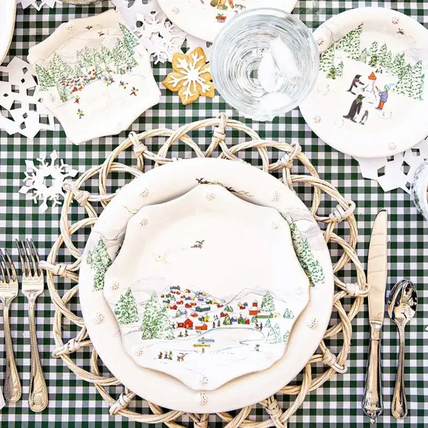 JULISKA Berry & Thread North Pole Dinner Plate