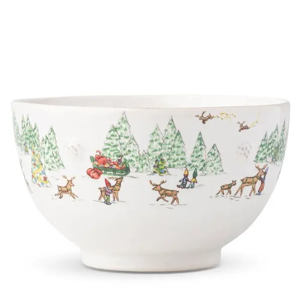 JULISKA Berry & Thread North Pole Cereal/ice Cream Bowl