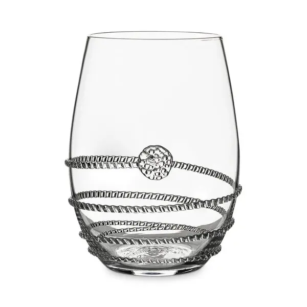 JULISKA Heritage Stemless Wine Glasses, Assorted Set Of 4