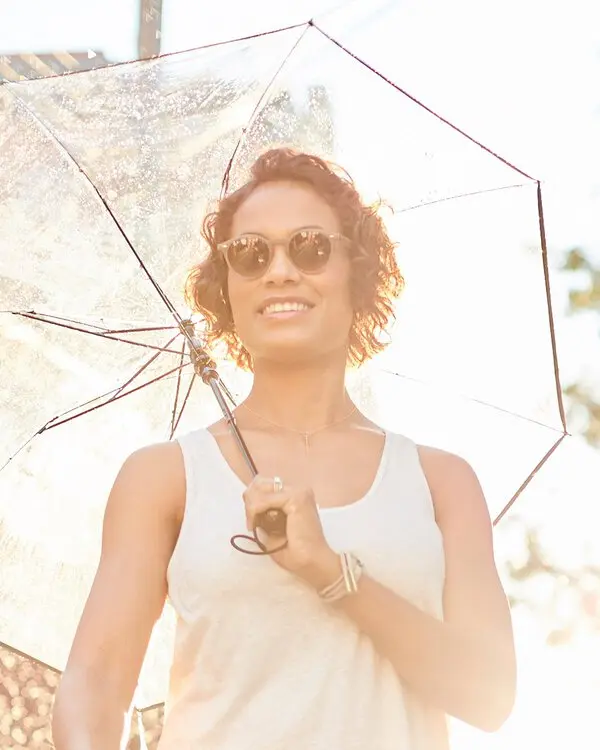 TOTES Ultra Clear Umbrella