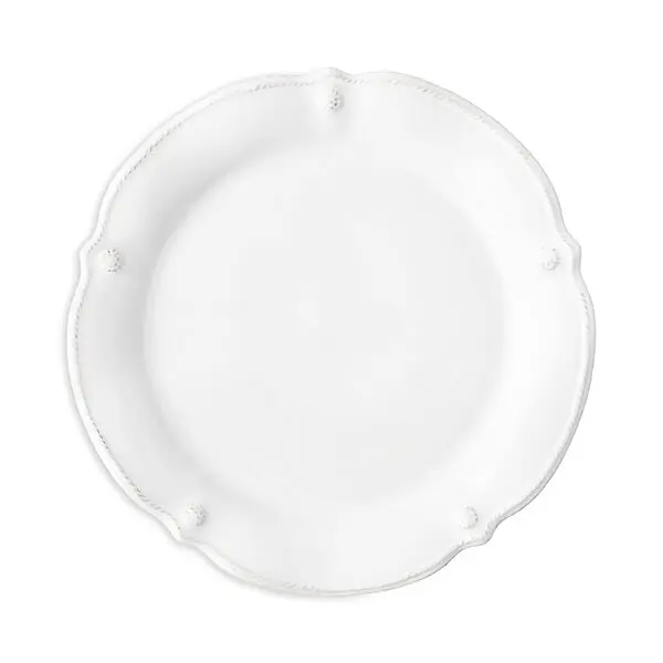 JULISKA Berry & Thread Flared Dinner Plate - Whitewash