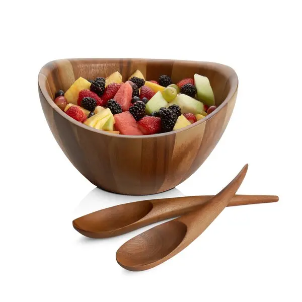 NAMBE Harmony Salad Bowl Set - Wood