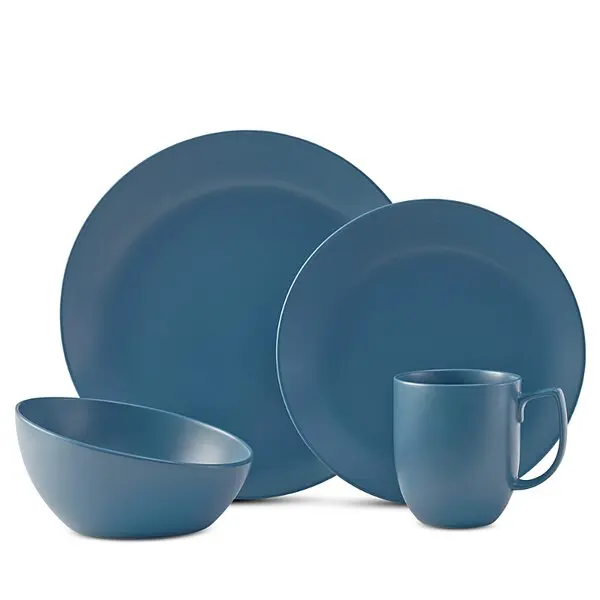NAMBE Orbit Dinnerware 4 Piece Place Setting - Blue