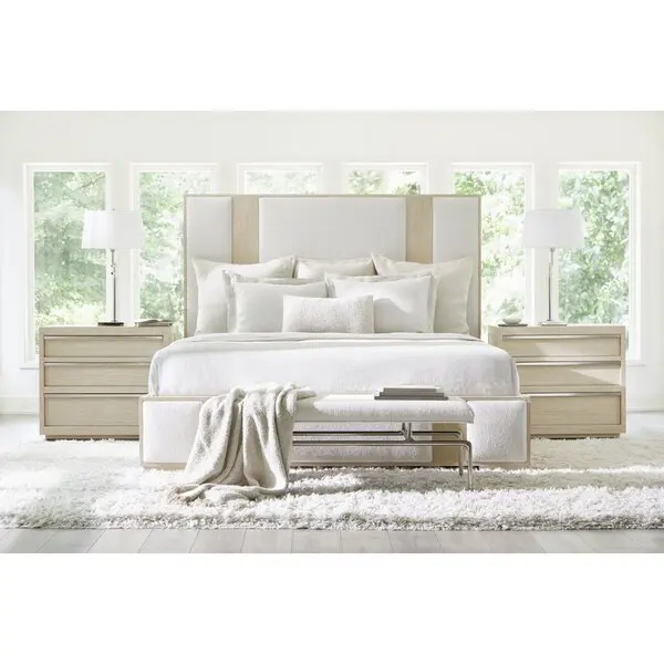 BERNHARDT Solaria Wood Panel King Bed