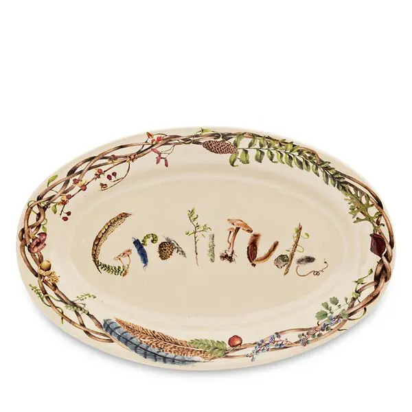 JULISKA Forest Walk Gratitude 15 Platter - Café Au Lait