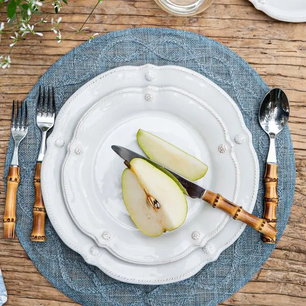 JULISKA Berry & Thread Flared 4 Piece Place Setting - Whitewash