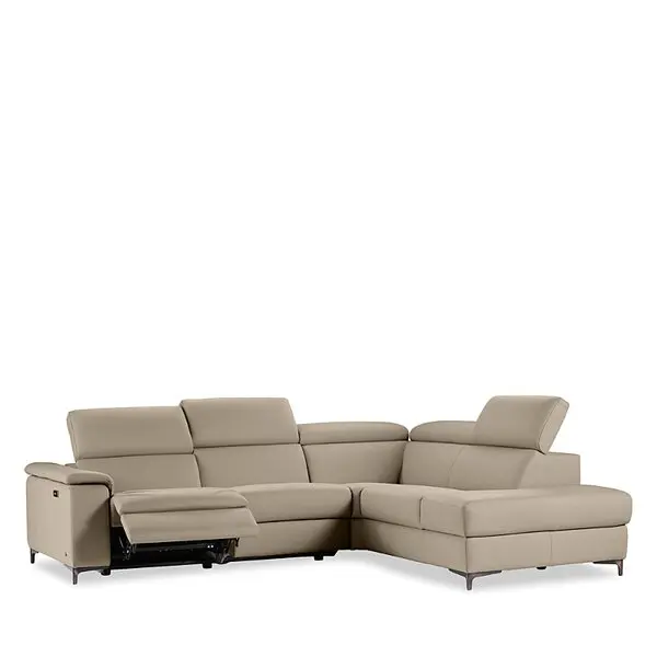 GIUSEPPE NICOLETTI Nuccio Power Reclining Sectional - Torello Beige