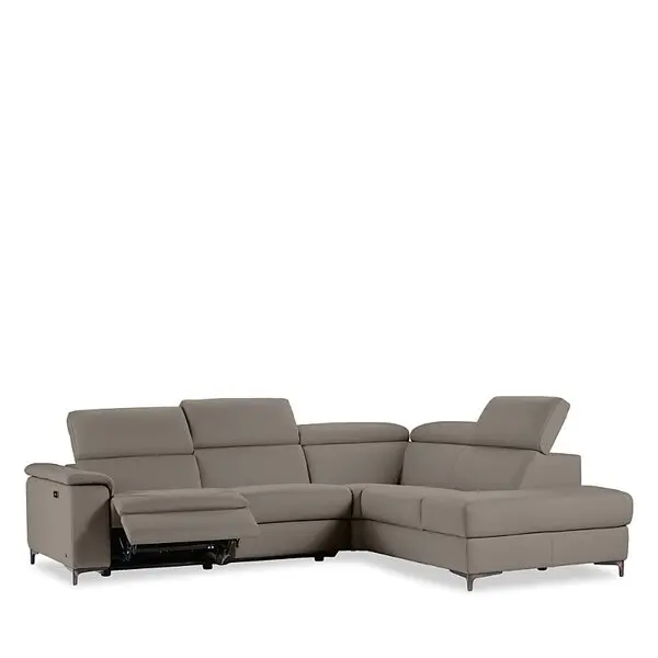 GIUSEPPE NICOLETTI Nuccio Power Reclining Sectional - Torello Biscotto