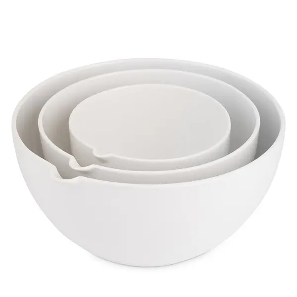NAMBE Duets Nested Mixing Bowls - White