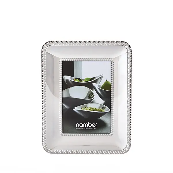 NAMBE Braid Frame, 4 X 6 - Chrome Plate
