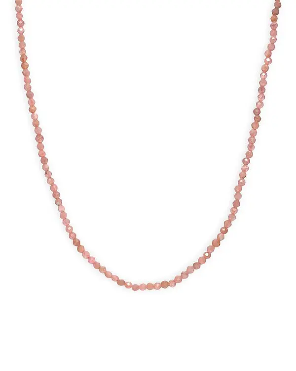 ZOE LEV 14k Yellow Gold Rhodochrosite Necklace - Pink