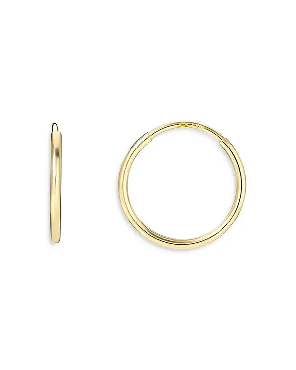 ZOE LEV 14k Yellow Small Hoop Earrings - Gold