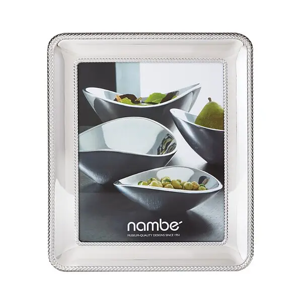 NAMBE Braid Frame, 8 X 10 - Chrome Plate