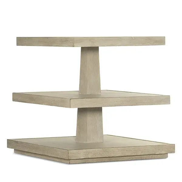 HOOKER FURNITURE Cascade End Table - Light Wood