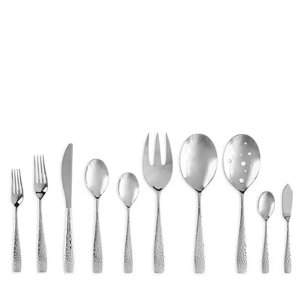NAMBE Dazzle 45-piece Flatware Set - Silver