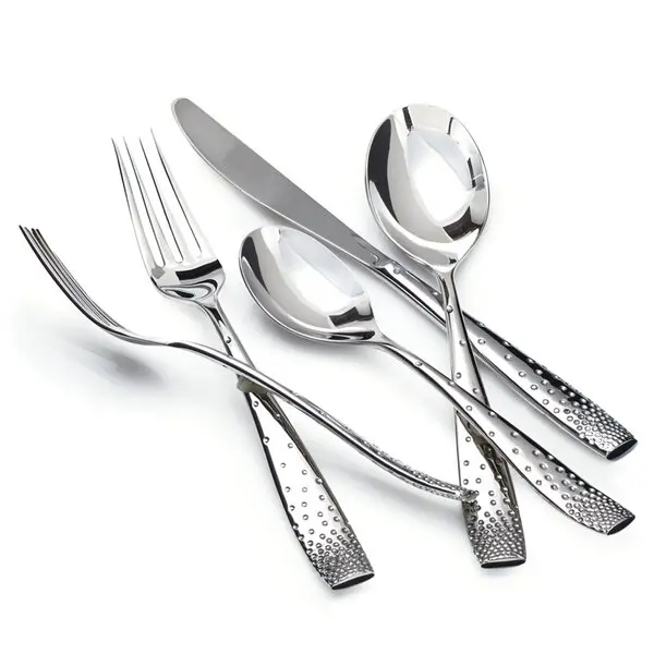 NAMBE Dazzle 45-piece Flatware Set - Silver