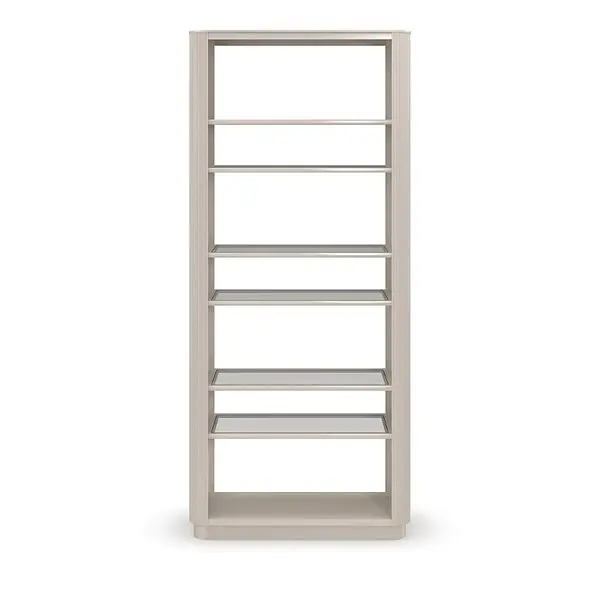 CARACOLE Higher Love Bookcase - Matte Pearl