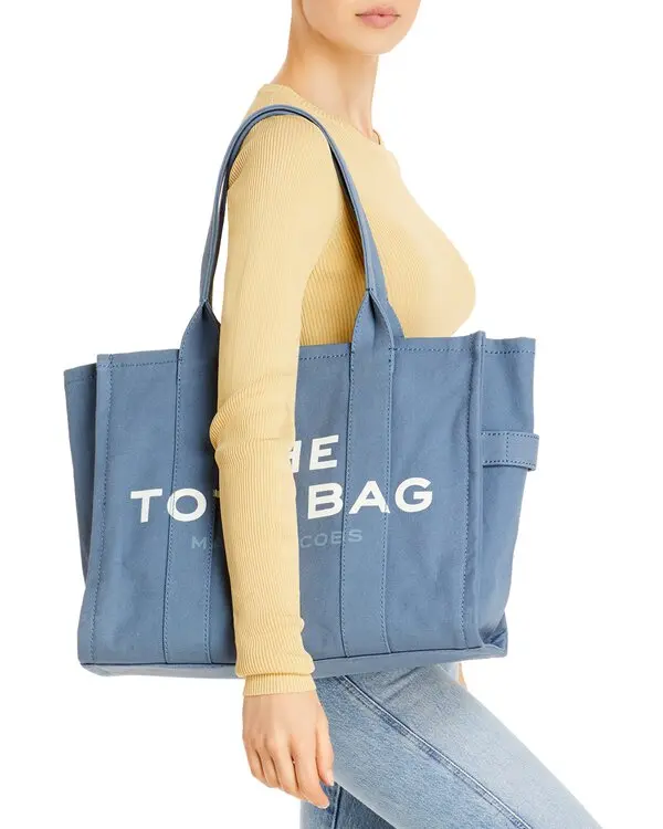 Marc Jacobs Canvas Large Tote Bag - Beige